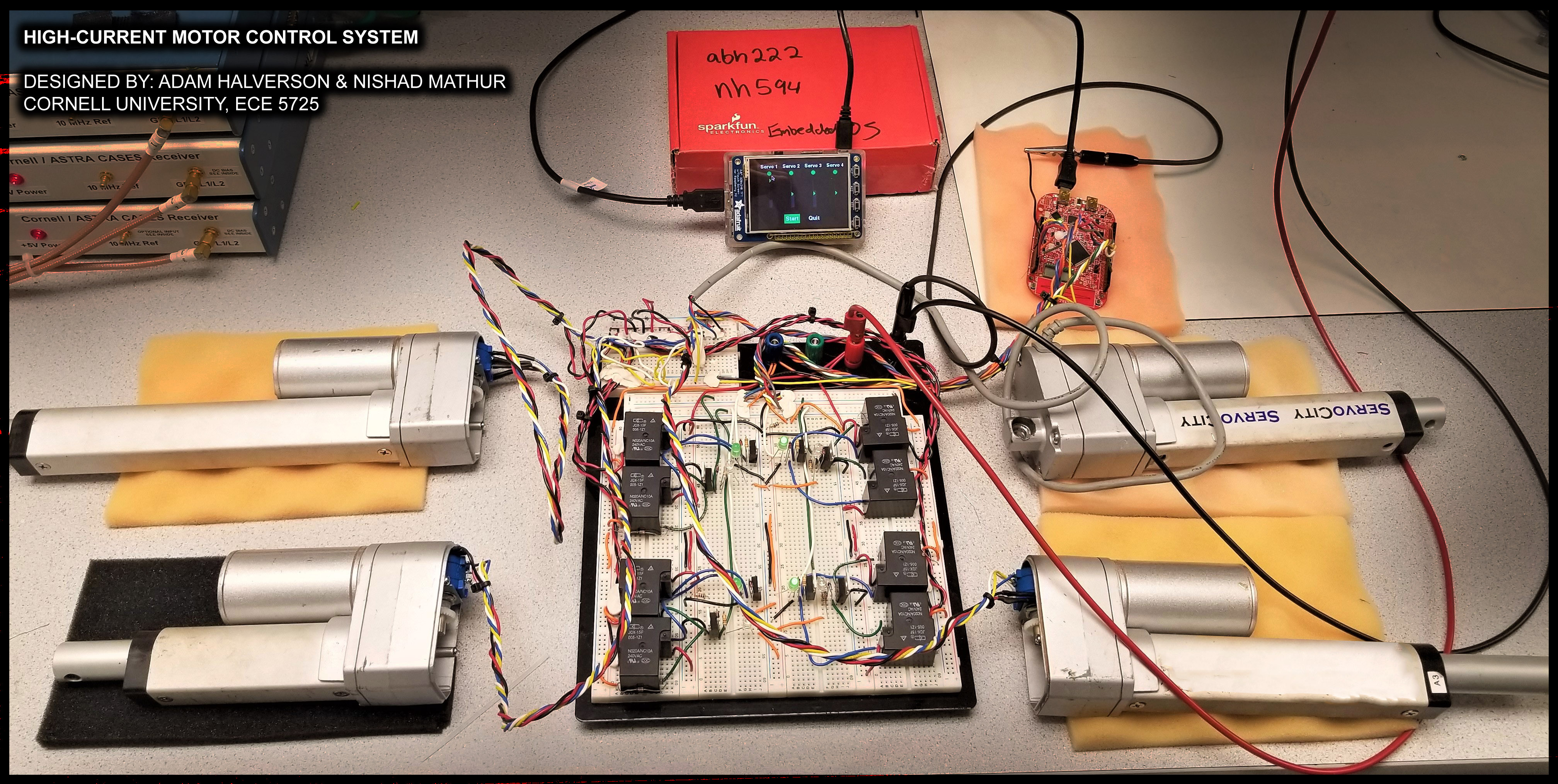 High-Current Motor Control System